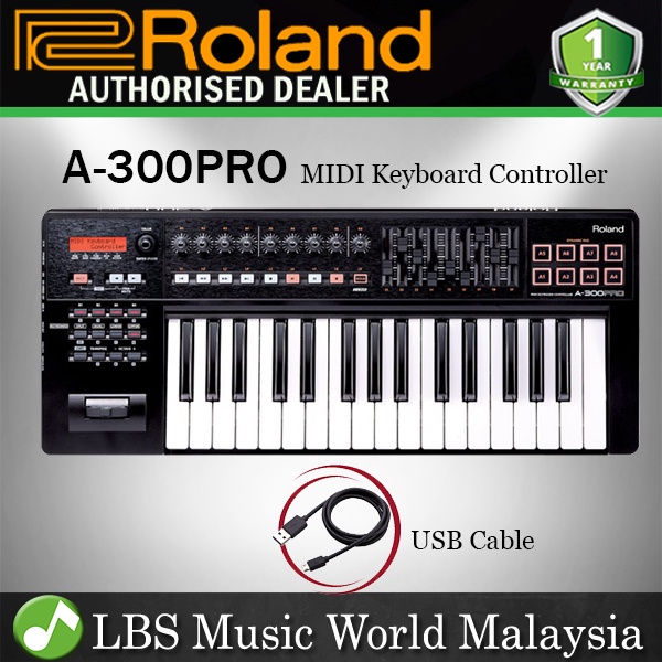 Roland A-300PRO 32 Key USB Midi Controller Keyboard (A300Pro A300 Pro ...
