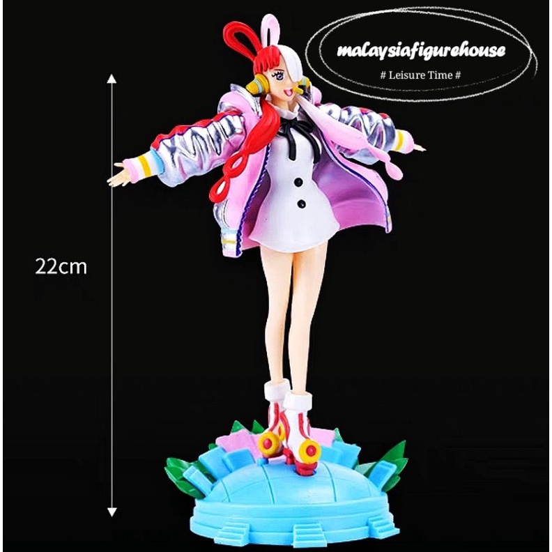 🔥READY STOCK🔥22CM RED ONE PIECE ANIME SHANK DAUGHTER UTA COPY RESIN ...