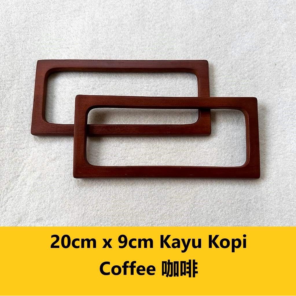 Bag Handle Wood Beg Handle Kayu Pemegang Beg Kayu Bag Handle Bag Handle ...