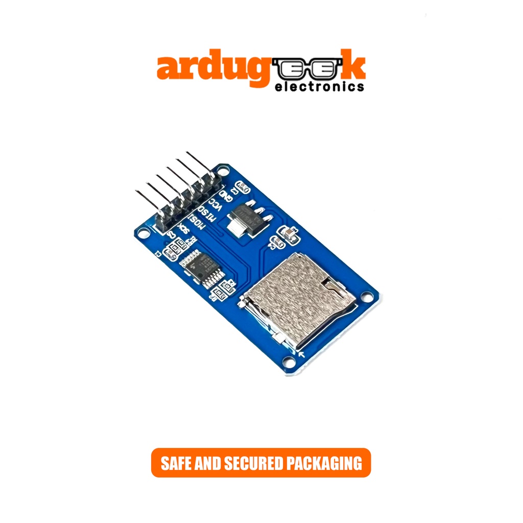 Micro SD TF Card Memory Shield Module Arduino Compatible SPI | Shopee Malaysia