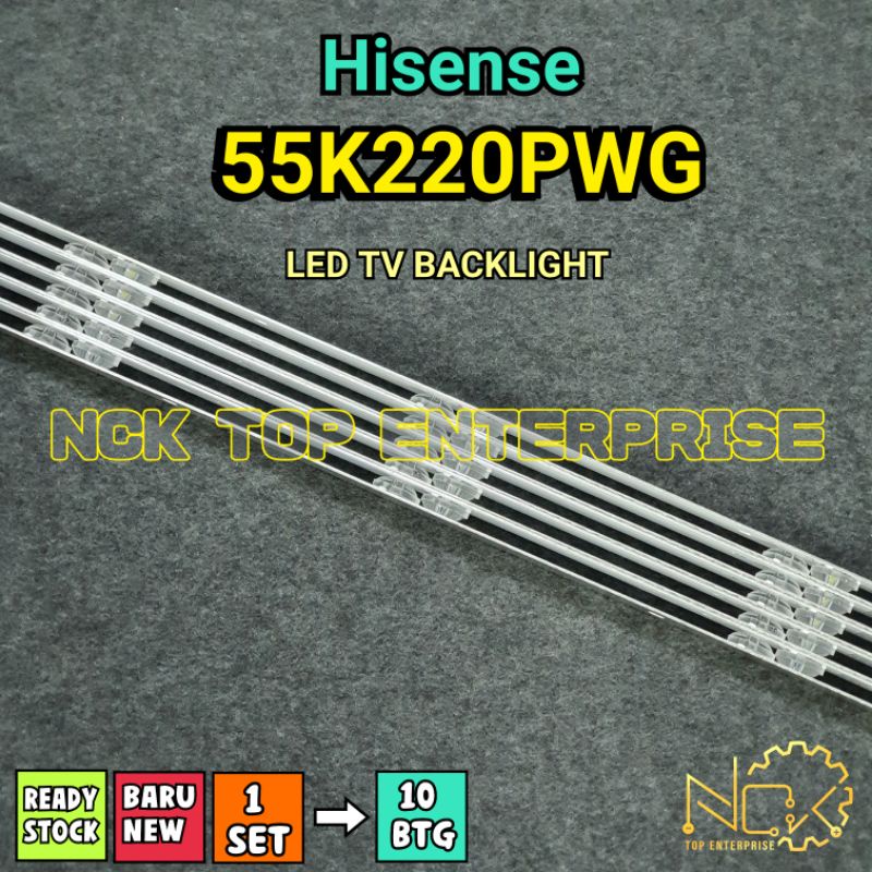 Hisense 55K220PWG TV LED BACKLIGHT BARU READY STOCK 55K220 55K220P ...