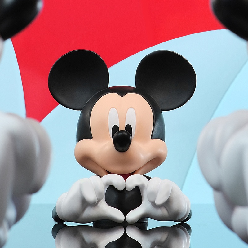 Disney Mickey Mouse Toy Figure Anime Mini Love Half Chest Doll ...