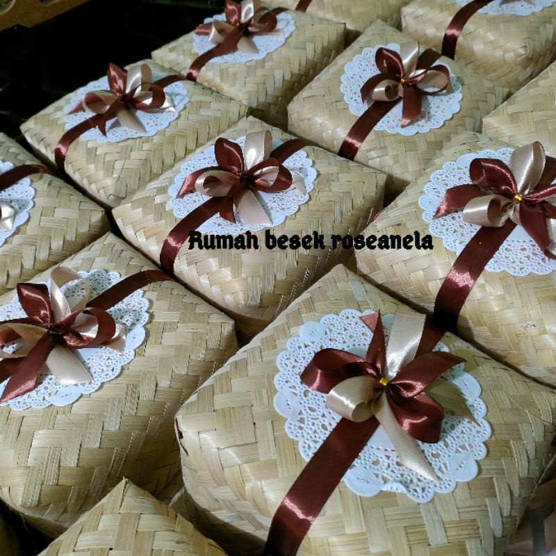 Bamboo Baskets 20x20 100 pcs 50 Pairs of/s Rotan Buluh Bekas Mengkuang ...