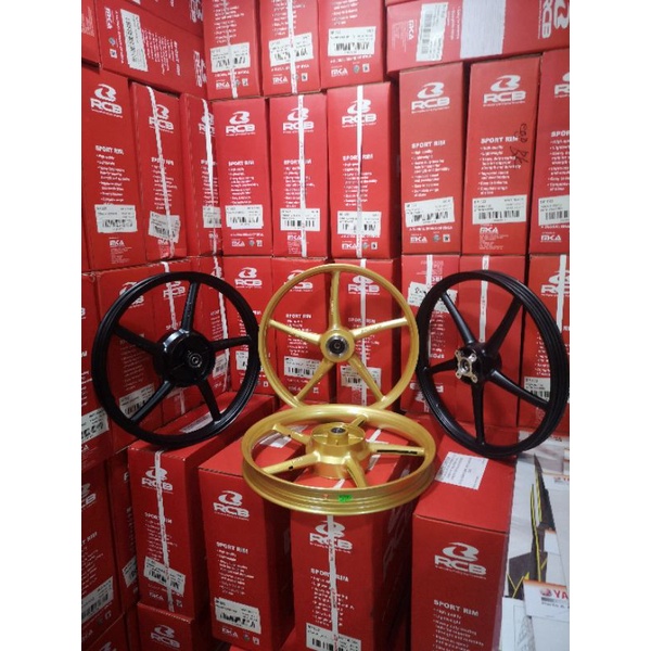 RCB RACING BOY SP522 SPORT RIM SIZE 140/160X17 WITH BEARING & BUSH ...