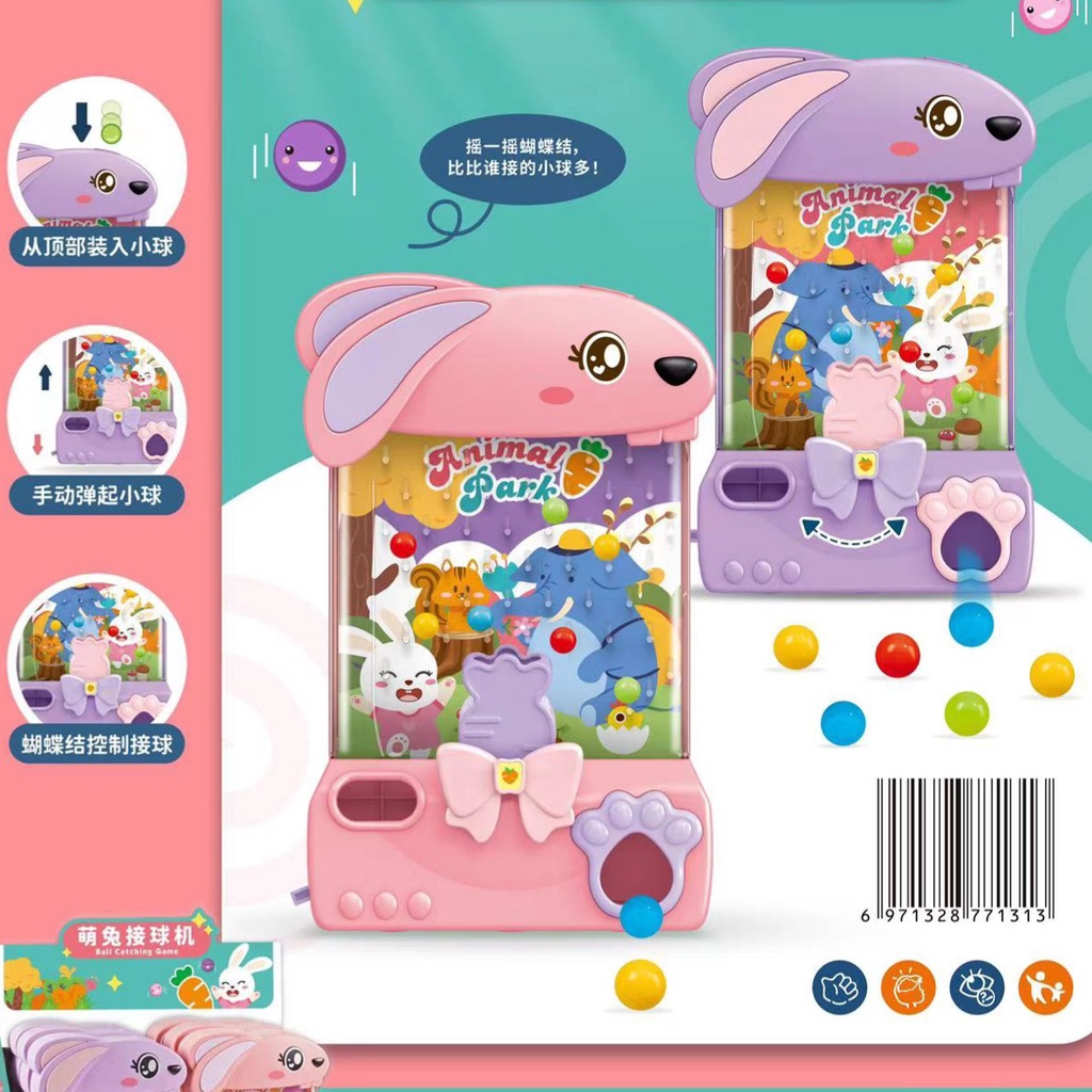 18](J961-22) Cute Rabbit Ball Catching Game Toy | Shopee Malaysia