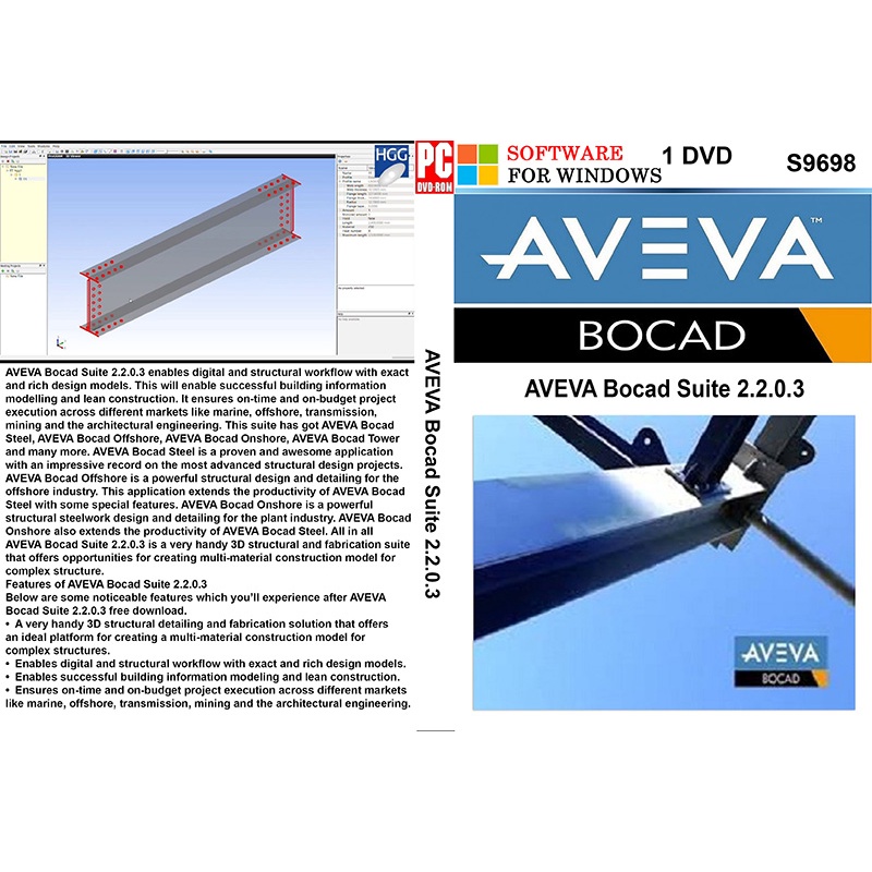 AVEVA Bocad Suite 2.2.0.3 (S9698) | Shopee Malaysia