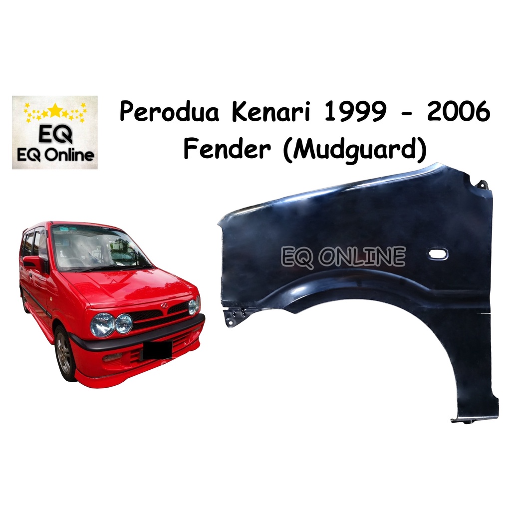 Perodua Kenari 1999 - 2006 Fender , Mudguard (BESI , IRON) 2000 2001 ...