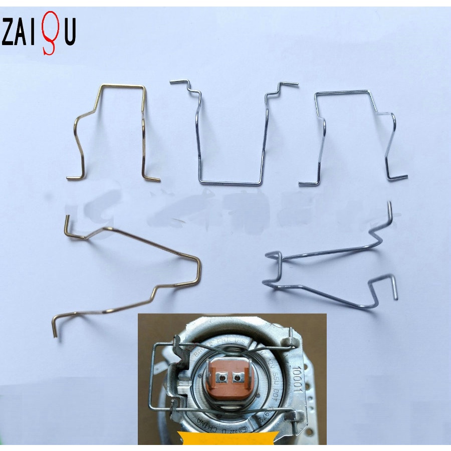 For Headlight bulb H1 H3 H4 H7 Retaining clip circlip LED wire buckle ...