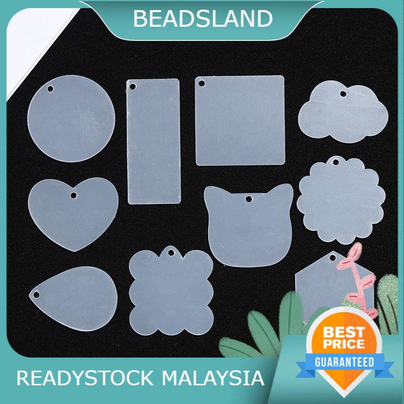 Acrylic Goo Card Hanging round Cream Glue DIY Handmade Keychain ...