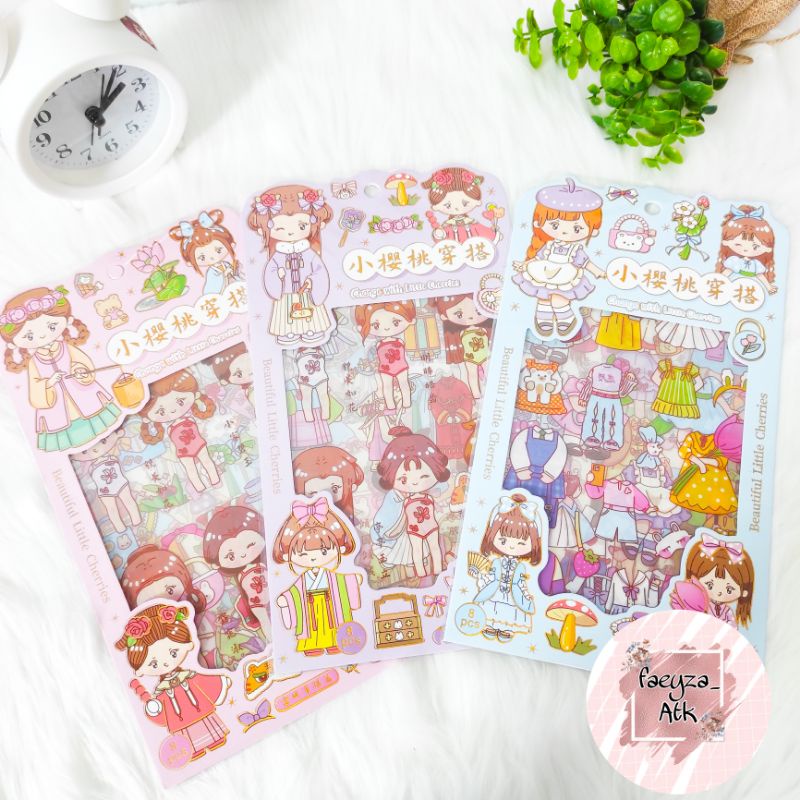 Dress STICKER ME UP CYF STICKER CONTAINS 8 SHEETS CUTE STICKER VIRAL ...