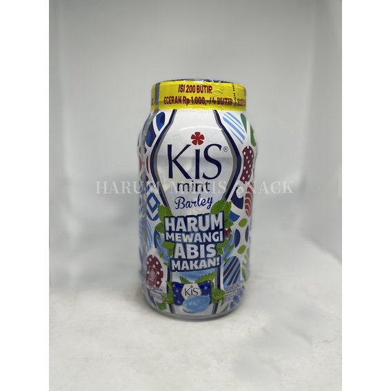 Candy Kis Barley Mint Candy Jar Contains 200 Grains | Shopee Malaysia