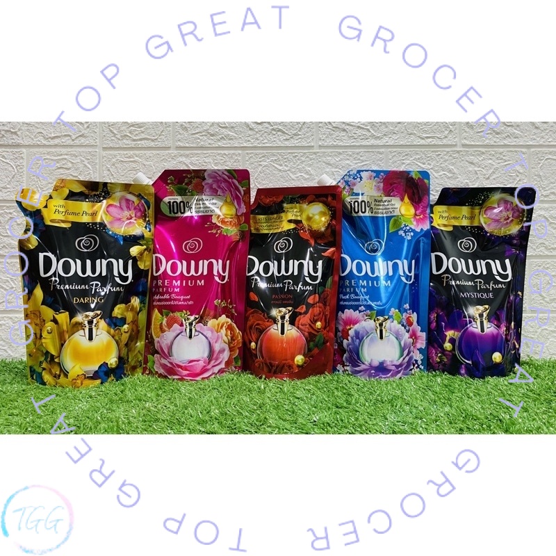 DOWNY CONCENTRATE FABRIC CONDITIONER & SOFTENER REFILL PACK [ 530ml ...
