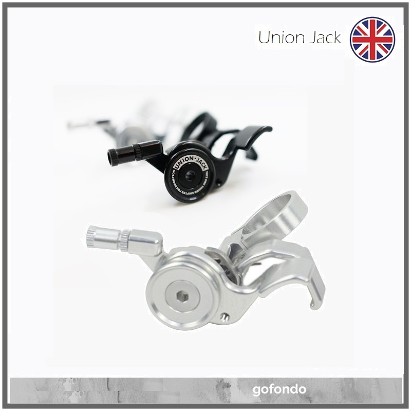 Union Jack External 5 speed 7 speed Shifter 44g Trifold Thumb Shifter ...