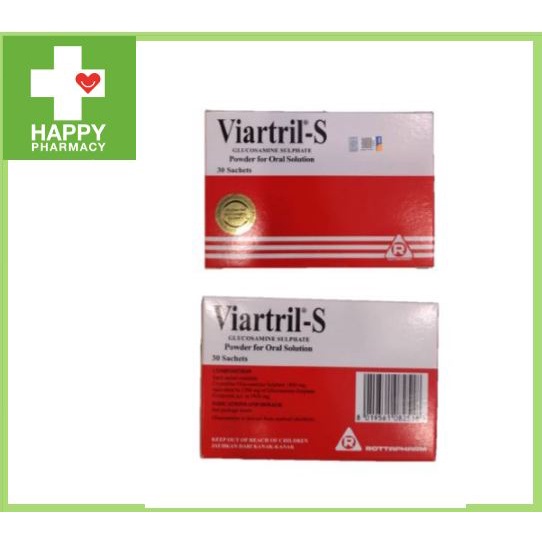 Viartril-S Glucosamine Sulphate 30 Sachets 1500MG | Shopee Malaysia