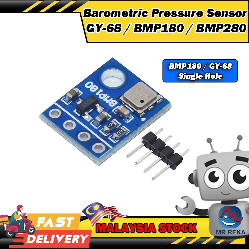 ⚡️ Barometric Pressure Sensor GY-68 BMP180 BMP280 Atmospheric Altitude ...