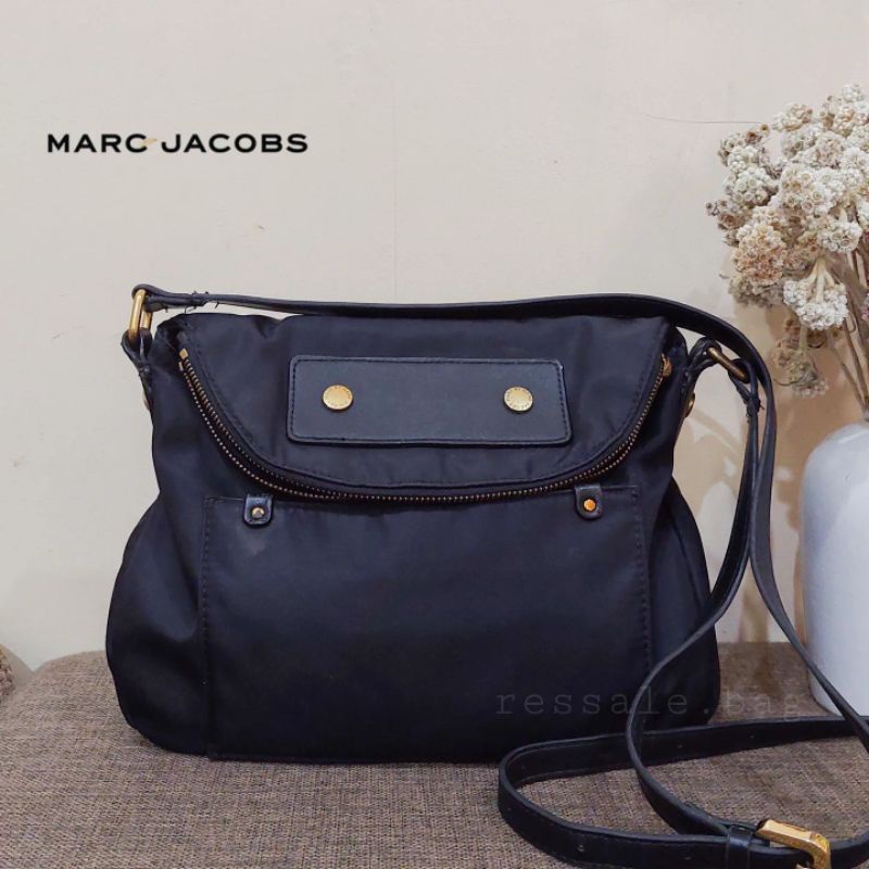 Preloved MJ/Marc Jacobs Preppy Nylon crossbody | Shopee Malaysia