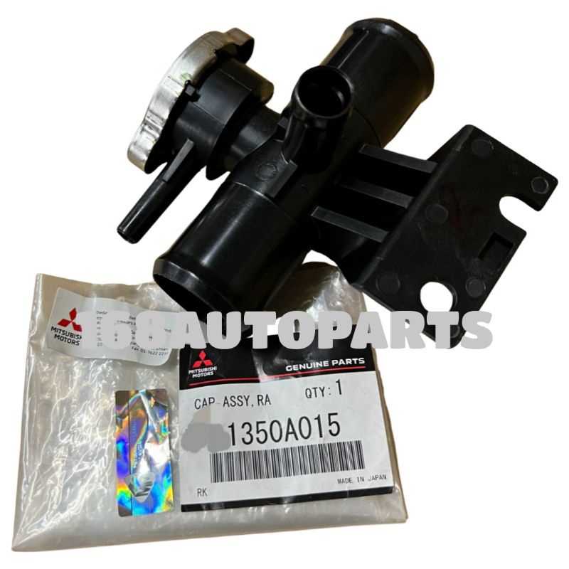 Original Mitsubishi Water Outlet with Radiator Cap T-Joint 1350A015 ...