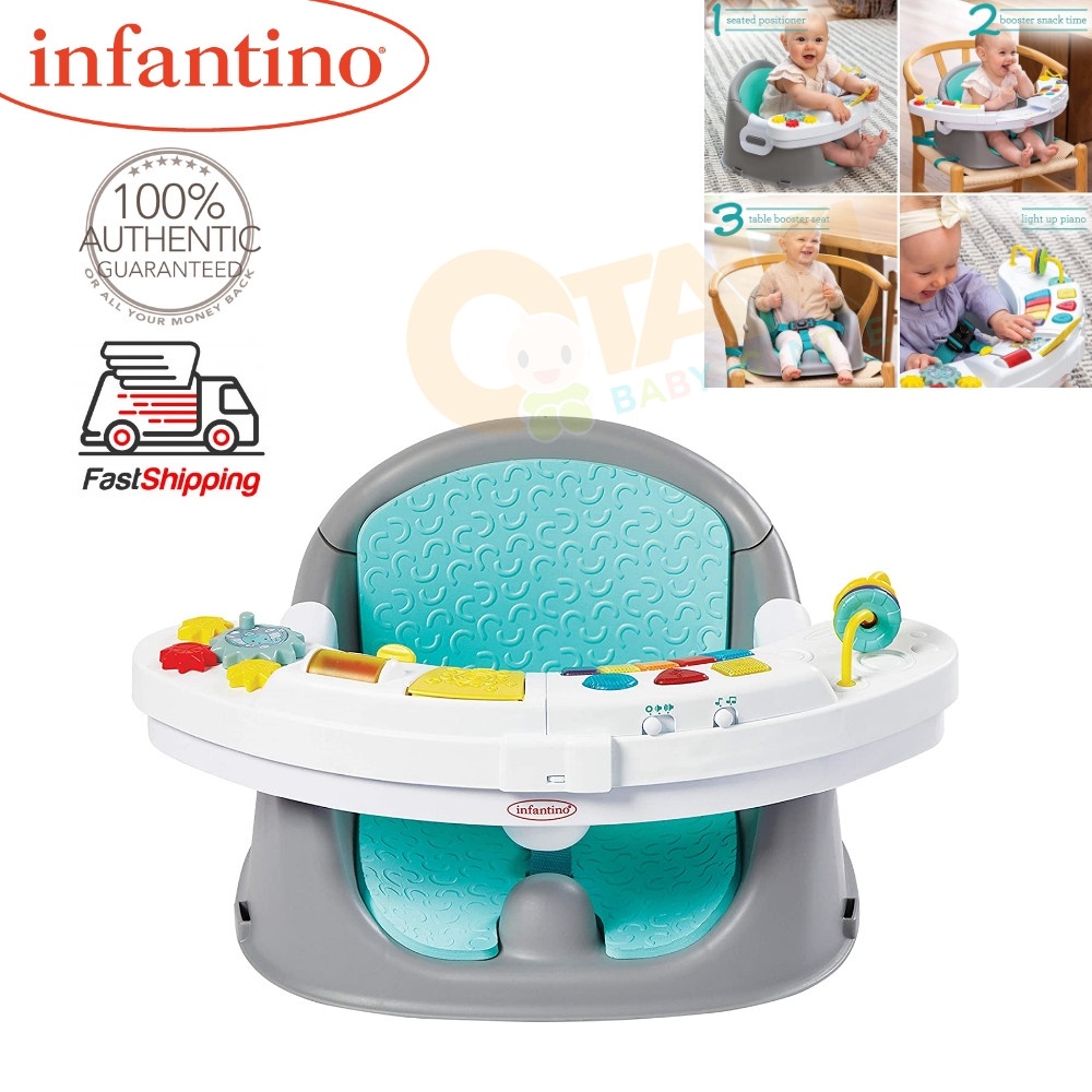 Infantino Music & Lights 3-in-1 Discovery Seat & Booster, Convertible ...