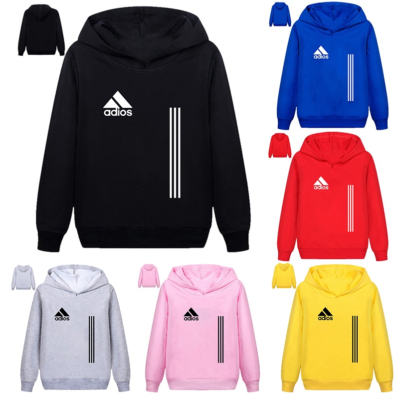 Adios Cartoon Boy Girl Hoodie Popular Long Sleeve Sweatshirt Jaket ...