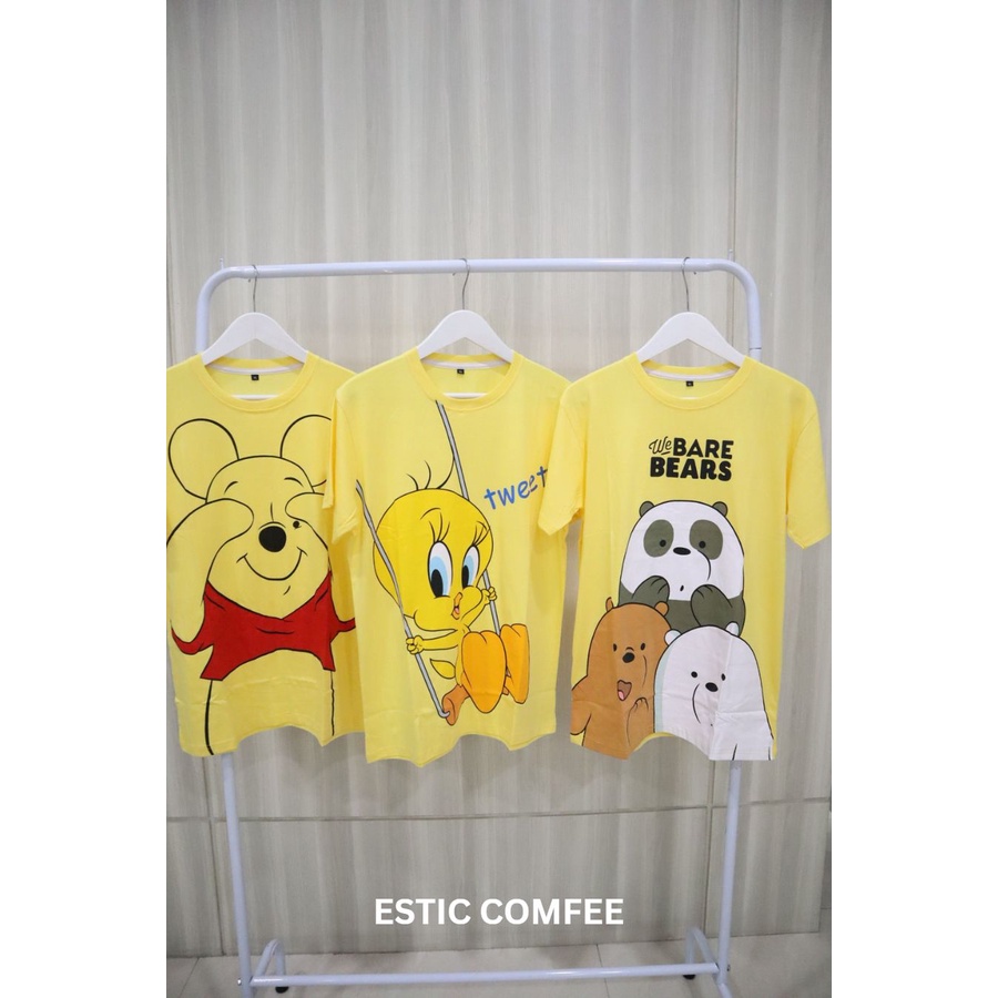 OVERSIZE TEE POOH BARE BEARS TWEETY BEAR ASTRONAUT LIMITED EDITION ...