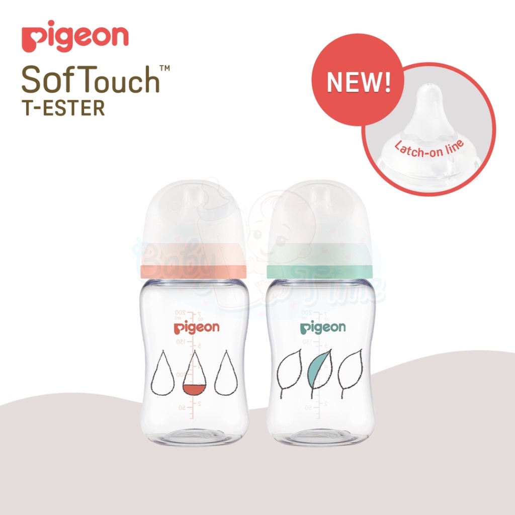 Pigeon Softouch T-Ester Nursing Bottle Milk Bottle (200ml/ 300ml) | Shopee Malaysia