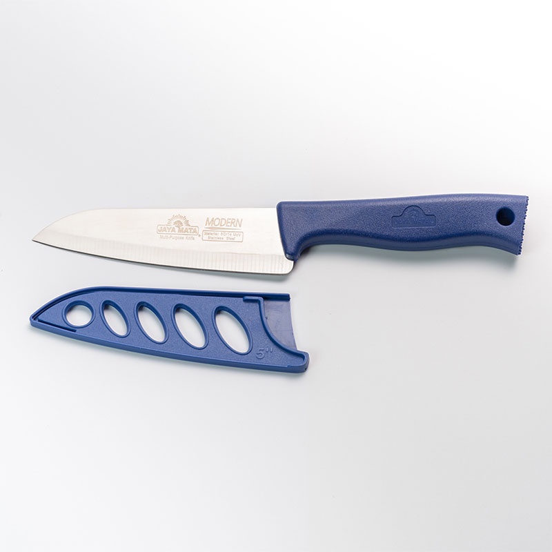 JAYA MATA Colour Handle Knife With Cover (5") JM255 | Shopee Malaysia