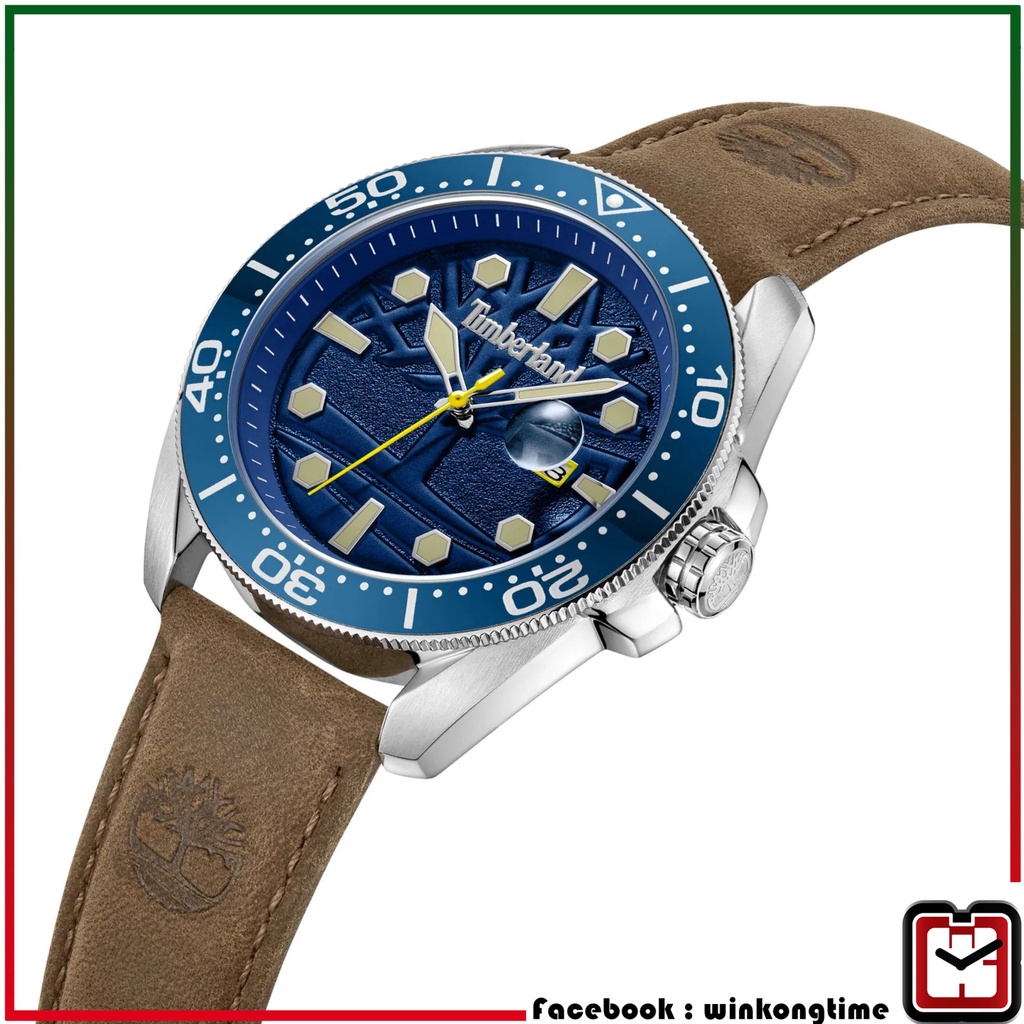 TIMBERLAND CARRIGAN MEN WATCH 2230604 SILVER BLUE (2 Years ...