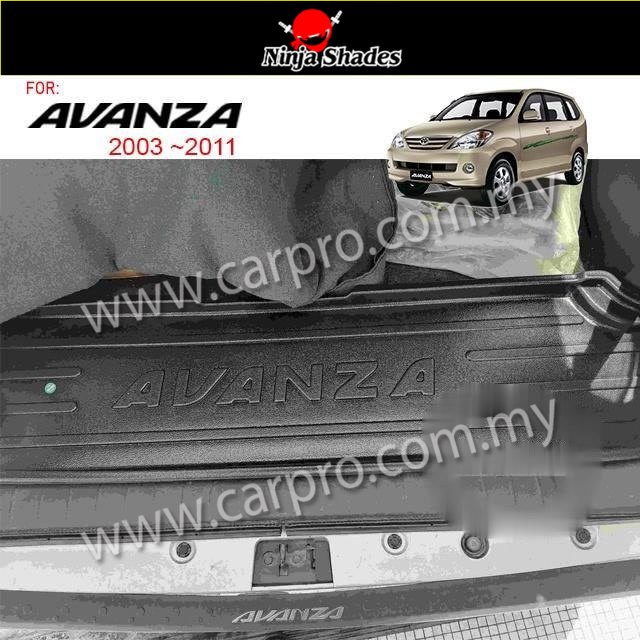 Toyota Avanza Cargo Tray / Boot Tray 100% Fit SIZE | Shopee Malaysia