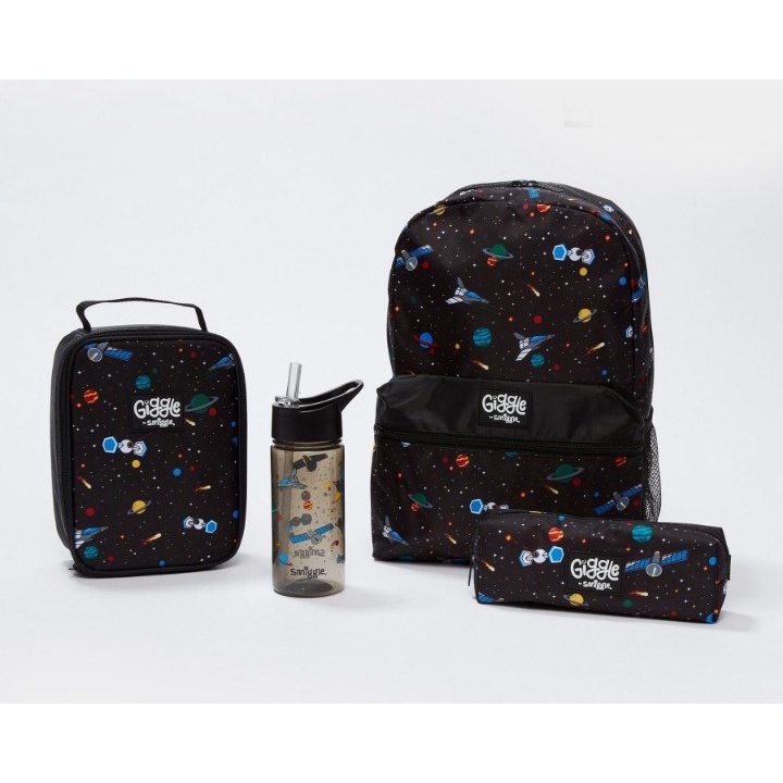 Giggle by Smiggle Backpack 4piece set outer space | Shopee Malaysia