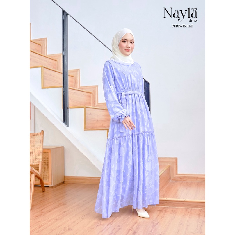CHICCHOC l NAYLA DRESS 791 BAJU RAYA READY STOCK | Shopee Malaysia