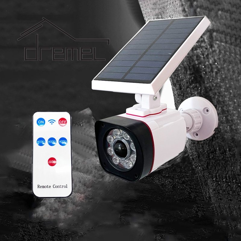 DREMEL Solar Yard Outdoor Light Surveillance Garden Lighting Street ...