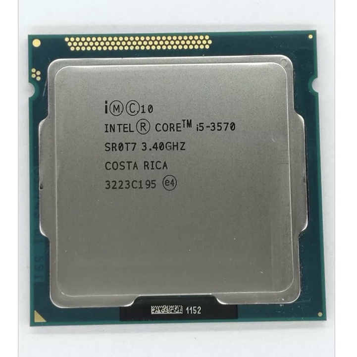 Used CPU Intel Core i5-3570 3.40Ghz 4cores LGA1155 Socket (Ready Stock ...