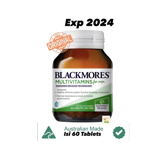 Blackmores Men Performance multivitamin 60 tablets Original Australian multivitamin mens ...