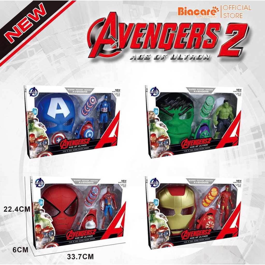 Avengers Mask Box, Toys For Babies Transform Into Superheroes | Shopee ...