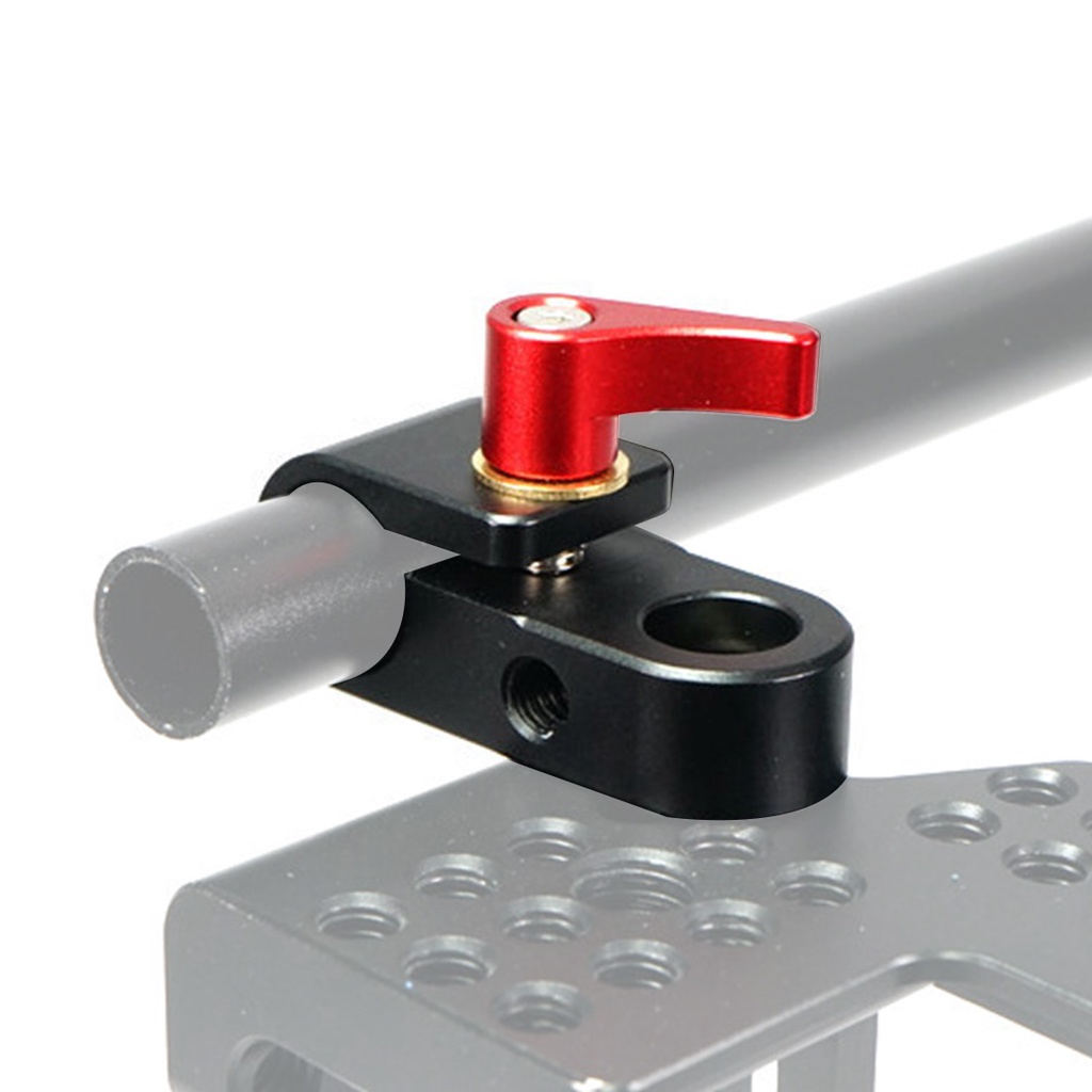 XT-XINTE 15mm Tube Clamp Mount Rod Holder Single Hole for Quick Release ...