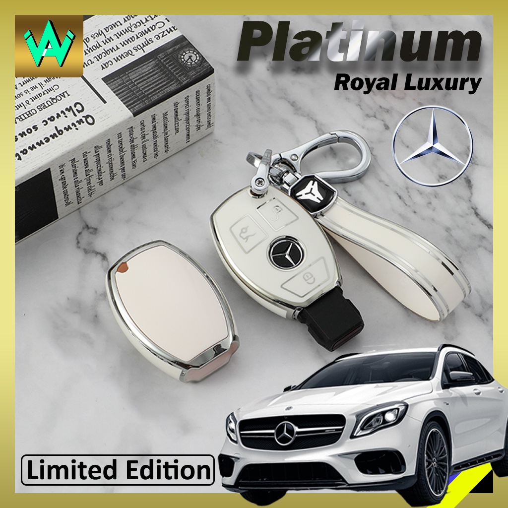 Mercedes A C E S Class CLA GLA GLC Key Cover Sarung Kunci Kereta ...