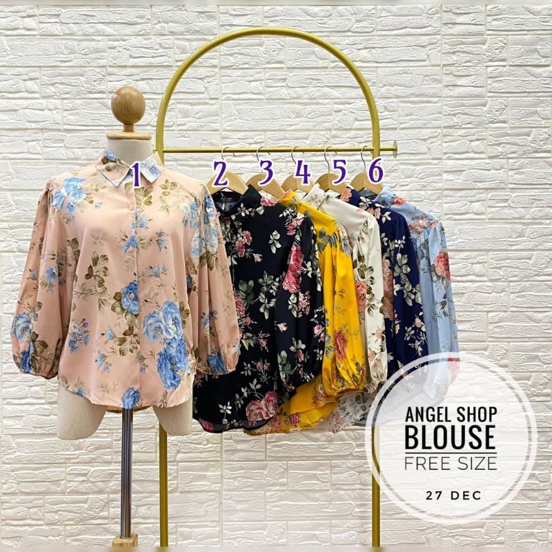 Angel Shop Blouse | Shopee Malaysia