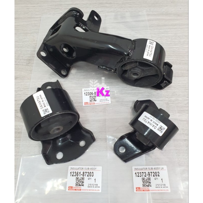 PERODUA KANCIL TURBO / DAIHATSU MIRA L2 / L5 - 3 IN 1 SET - ENGINE ...