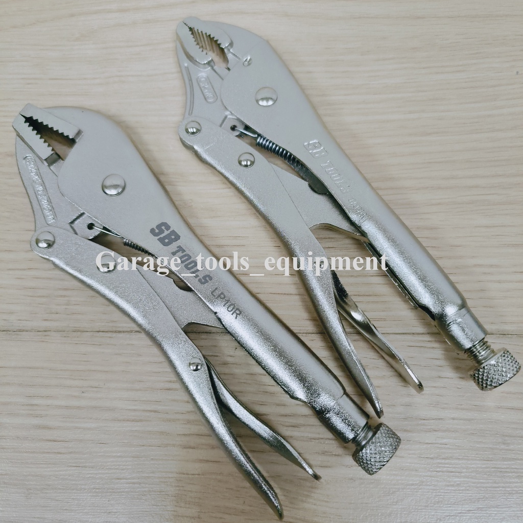SB TOOLS 10" Heavy-Duty Locking Pliers | Straight | Curved | Unit Price ...