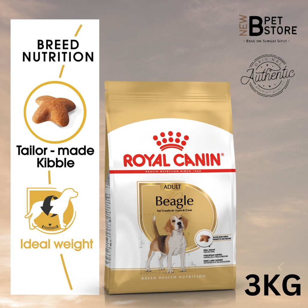 RC ROYAL CANIN BEAGLE ADULT (3KG) NEWB PET STORE | Shopee Malaysia