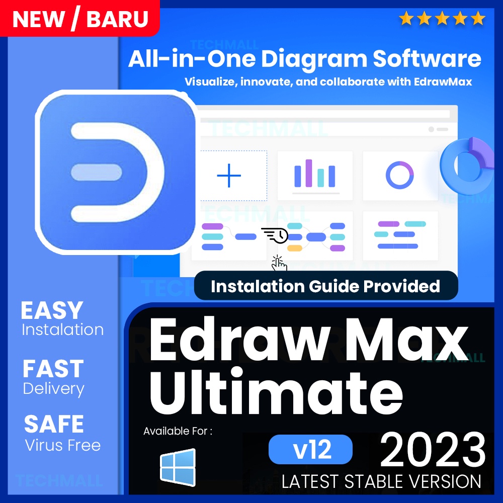 EdrawSoft Edraw Max 12 Ultimate Edition l Latest 2022 l Windows ...