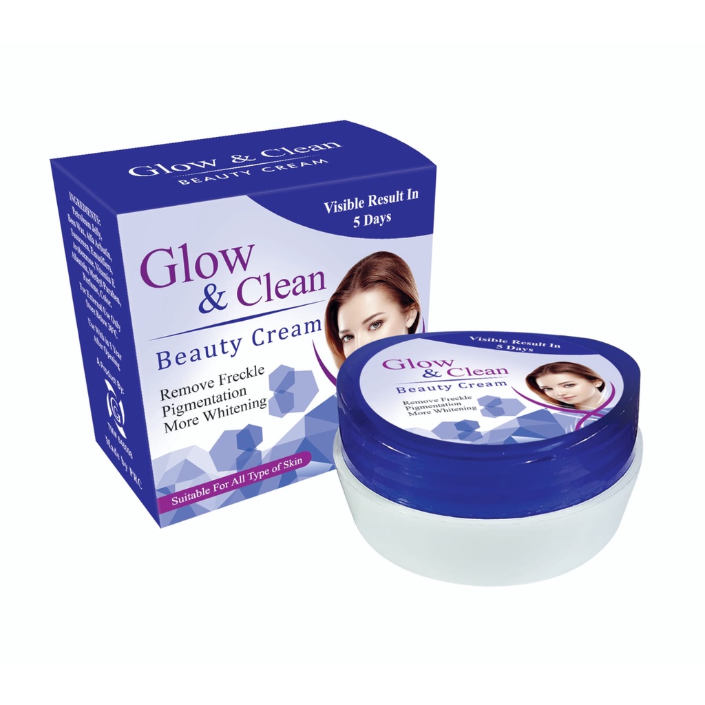 (WHOLESALE) Glow And Clean Beauty Cream (100%Original) | Shopee Malaysia