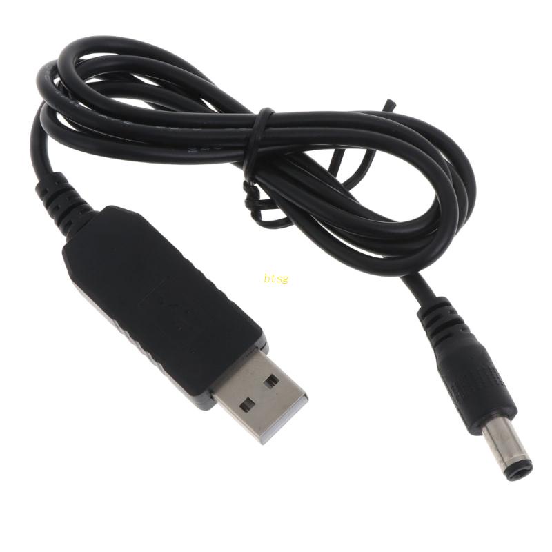 BT USB to DC 9V Power Cable for Router Speaker USB to DC5.5x2.1mm plug ...