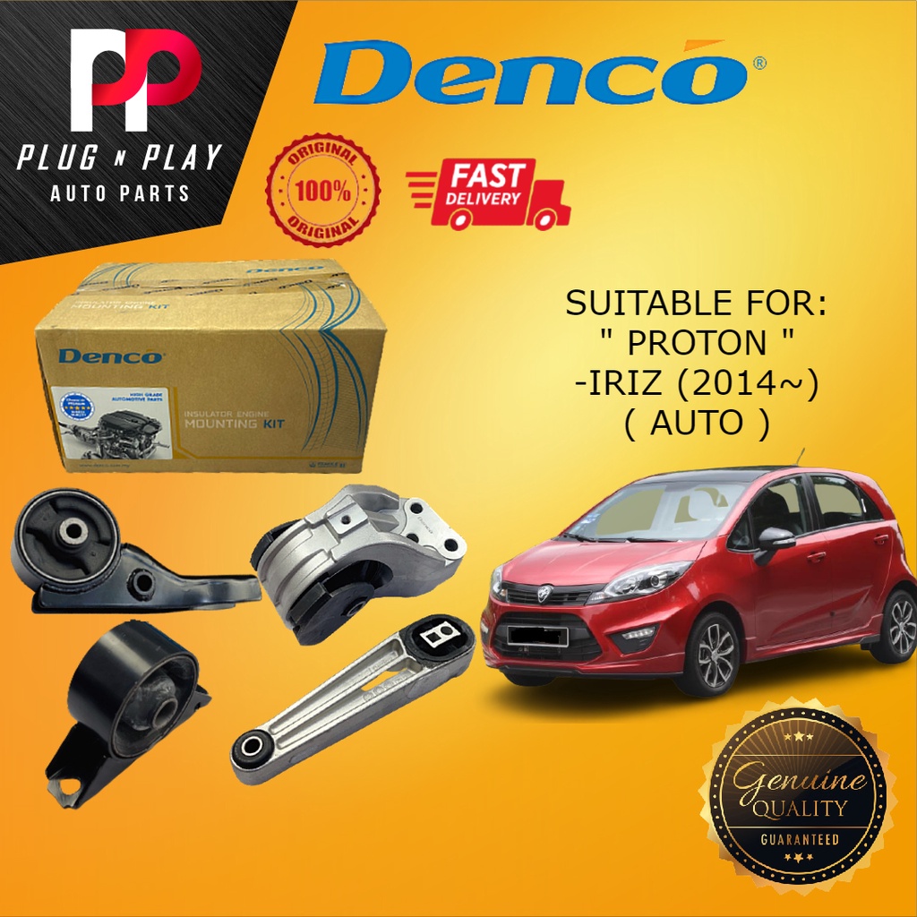 QUALITY DENCO ENGINE MOUNTING SET PROTON IRIZ (2014~) (AUTO) | Shopee ...
