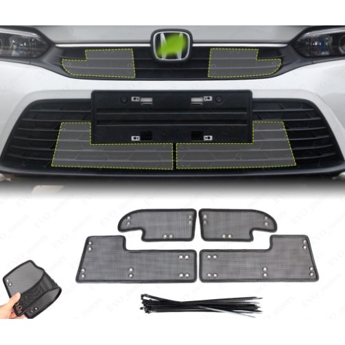 Civic FE Front Grille Insect Proof Net Grille Mesh Water Tank Filter ...