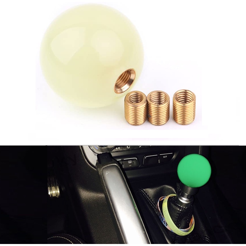 MKR Universal Car Green Glow In The Dark Shift Knob for Manual ...