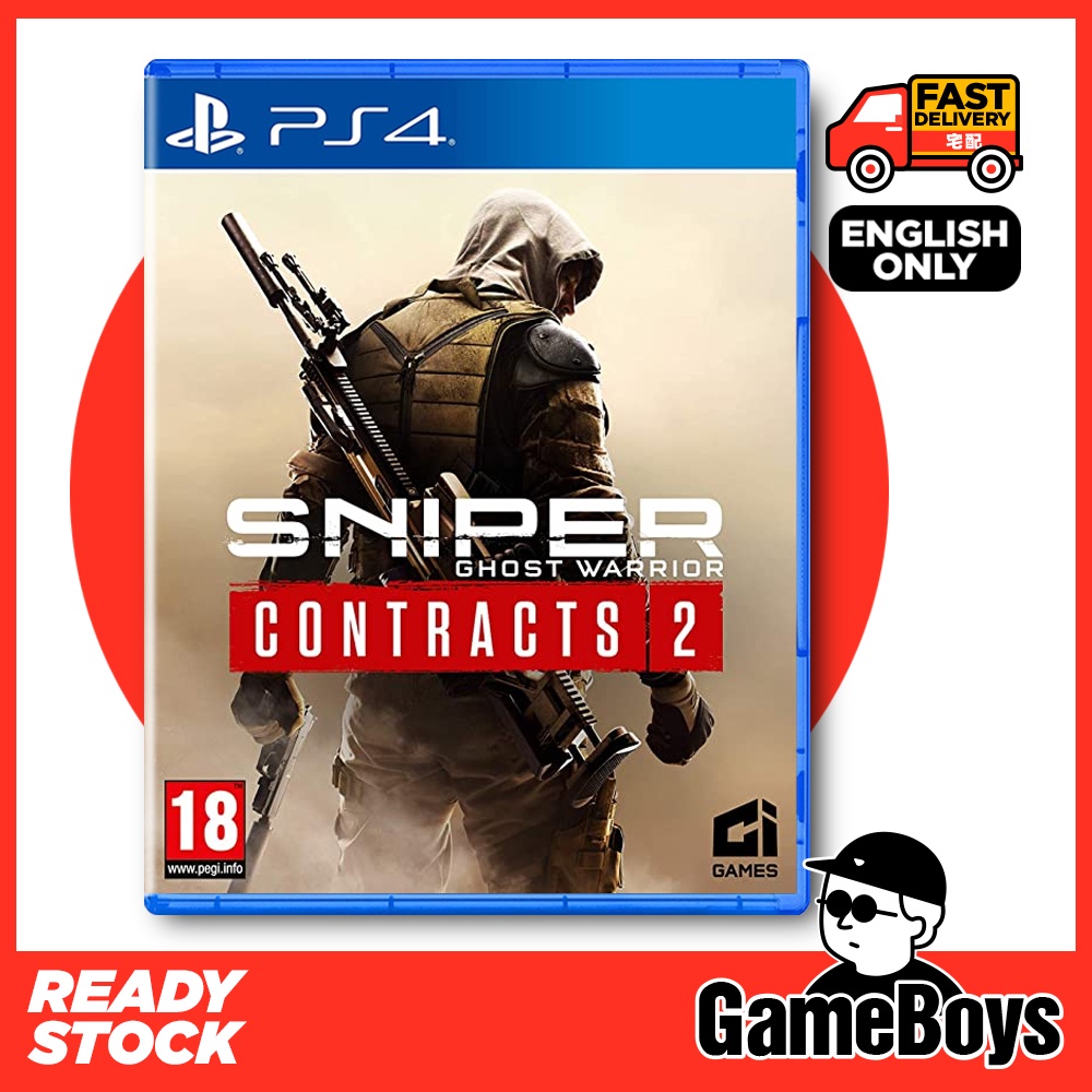 [USED] PS4 Sniper Ghost Warrior Contracts 2 [R2/Eng] | Shopee Malaysia