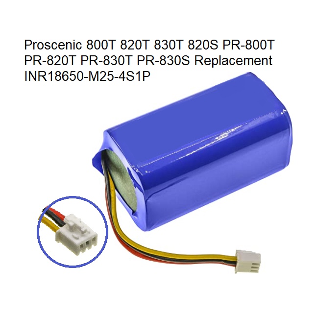 Proscenic 800T 820T 830T 820S PR-800T PR-820T PR-830T PR-830S Li-ion ...