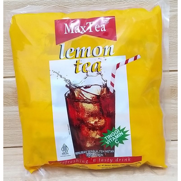 Max Tea Lemon Tea 30 sachets / MaxTea Lemon Tea | Shopee Malaysia