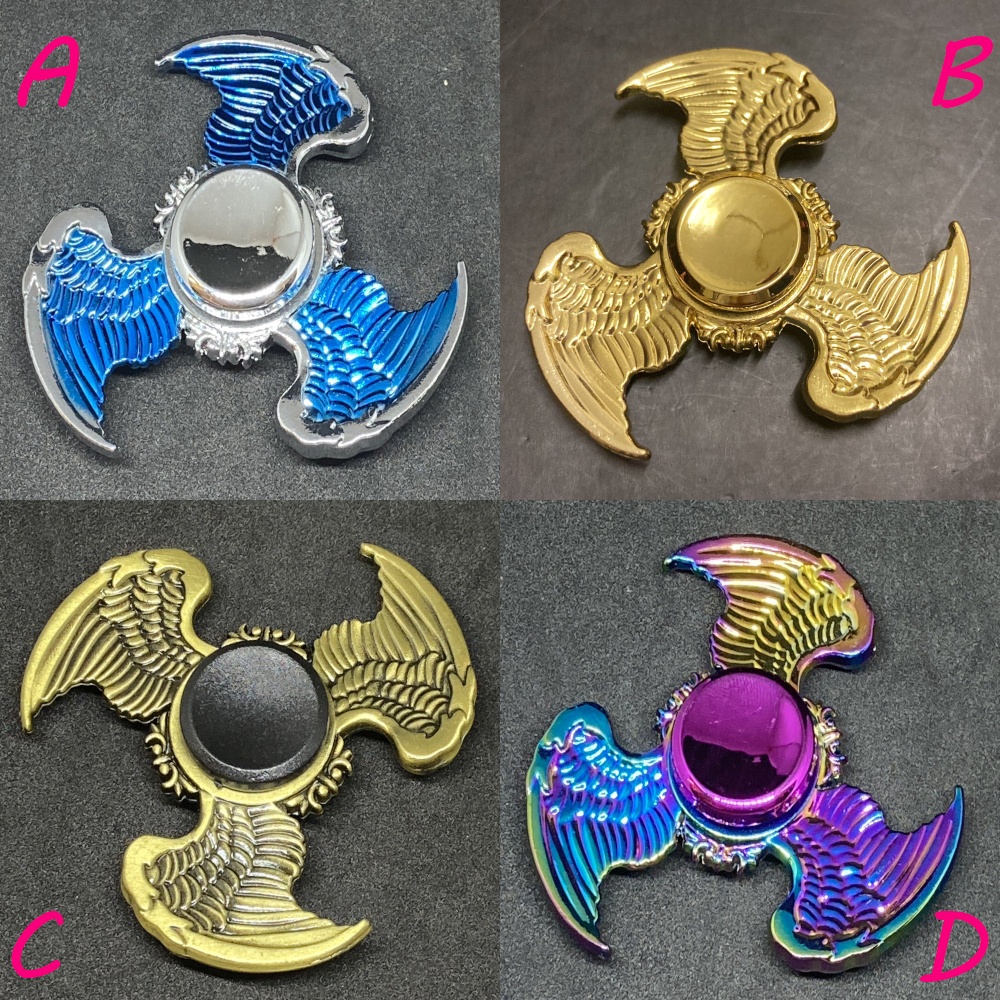 Angel Wings Fidget Hand Spinner Toys / Games / Toy / Game / Mainan ...